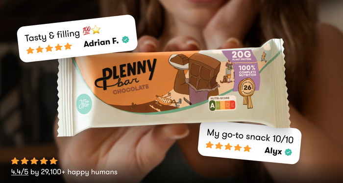 Plenny Bar v2.0 - Complete meal bar with 26 vitamins & minerals – Jimmy ...